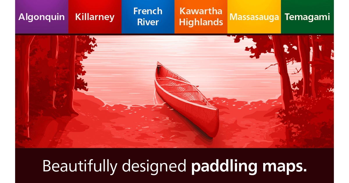 Jeff's Temagami Paddling Map – Maps by Jeff